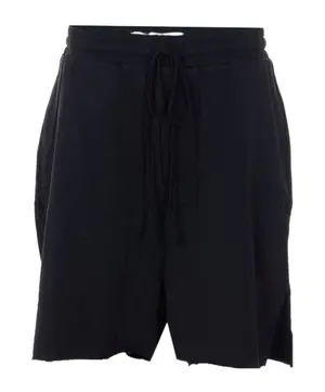 THOM KROM Drawstring Shorts - Black