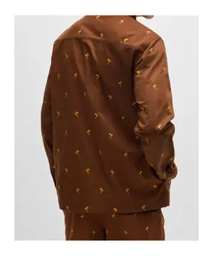 Hugo Boss Floral Embroidery Shirt