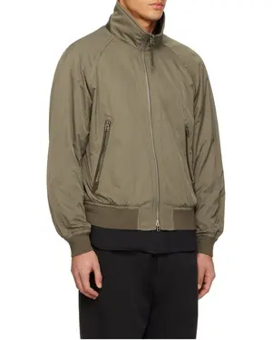 TOM FORD Long-sleeved Zip-up Jacket - Gray
