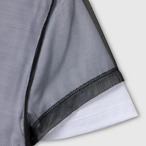 Gucci Sheer Jersey T-shirt - Gray
