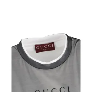Gucci Sheer Jersey T-shirt - Gray