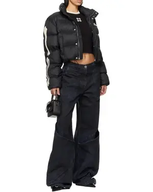 Amiri Padded Jacket With Bone Detail
