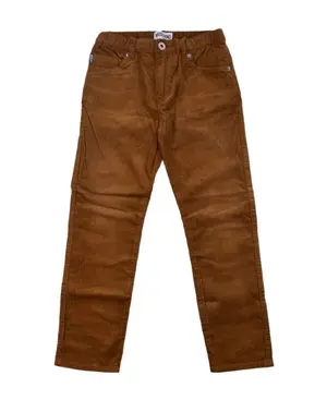 Moschino Embroidered Corduroy Straight-leg Trousers