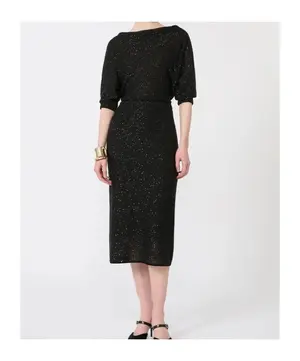 Max Mara Sequin-embellishment Midi Dress
