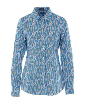 Etro Paisley-printed Long-sleeved Shirt