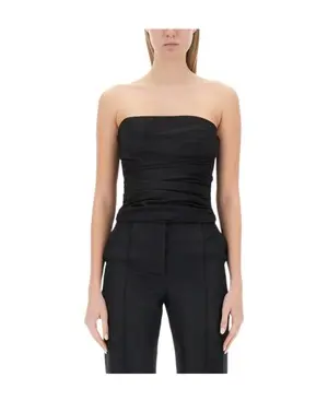 Moschino Draped One-shoulder Top