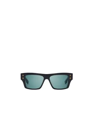 Dita Rectangle Sunglasses - Black