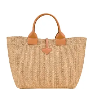 Longchamp Le Roseau L Tote Bag - Nude