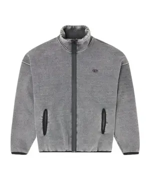 DIESEL® S-baty-new Zip-up Sweatshirt - Grey