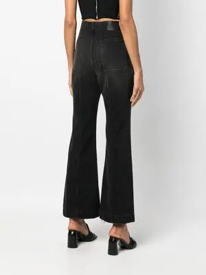 AMBUSH High-waisted Flared Jeans