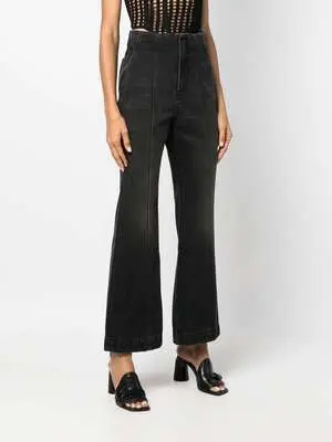 AMBUSH High-waisted Flared Jeans