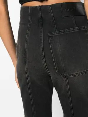 AMBUSH High-waisted Flared Jeans