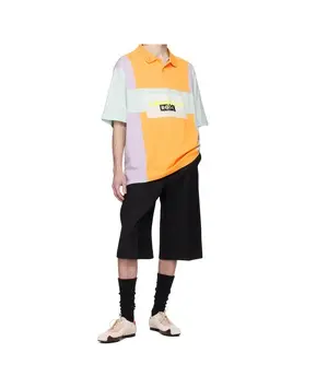 Martine Rose Oversized Panelled Polo