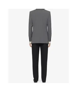 Givenchy 2g Clip Slim-fit Jacket - Medium Gray