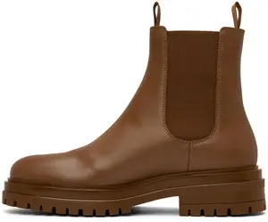 GIANVITO ROSSI Round Toe Ankle Boots