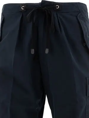 TOM FORD Drawstring Cargo Trousers - Blue