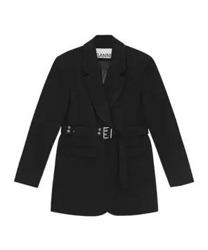 Ganni Belted Blazers For Women