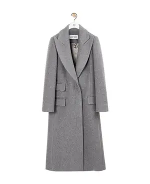 Loewe Single-breasted Long Coat