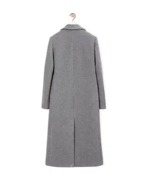 Loewe Single-breasted Long Coat