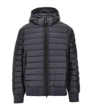 C.P. COMPANY Hooded Down Jacket - Black