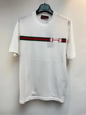 Gucci Logo Printed Crewneck T-shirt