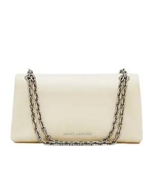 Marc Jacobs Dual Logo Embossed Chain Wallet