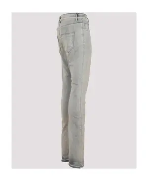 Rick Owens Slim-cut Cotton Jeans