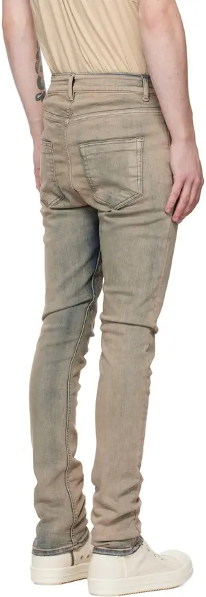 Rick Owens Slim-cut Cotton Jeans