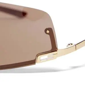 Gucci Mask-shaped Frame Sunglasses