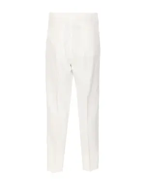 Brunello Cucinelli Straight-leg Twill Gabardine Trousers