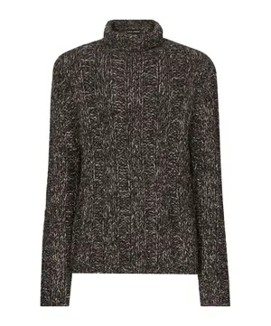 Dolce & Gabbana Ribbed Turtleneck Jumper
