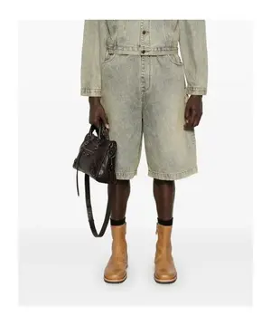 ENTIRE STUDIOS Elasticated Waist Button Bermuda Shorts