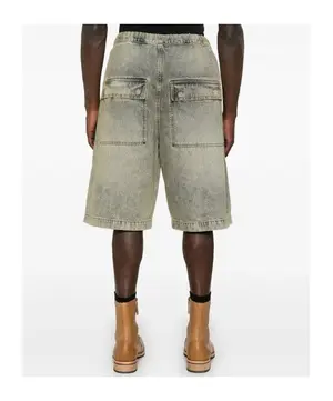 ENTIRE STUDIOS Elasticated Waist Button Bermuda Shorts
