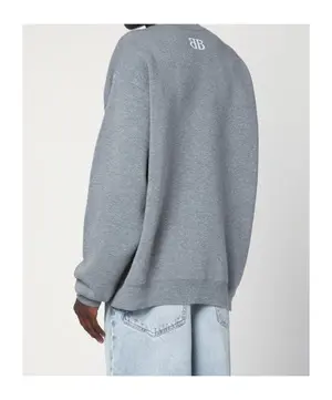 Balenciaga Bb Knitted Oversized Sweater