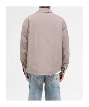 REPRESENT Quilted Overshirt - Gray