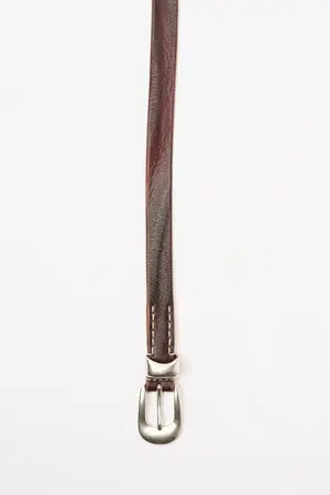 Our Legacy Buckle Belt - Brown