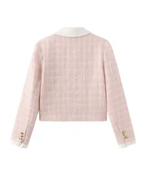 Marissa Chiara Tailored Lapel Jacket With Button Closure