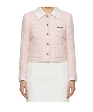 Marissa Chiara Tailored Lapel Jacket With Button Closure