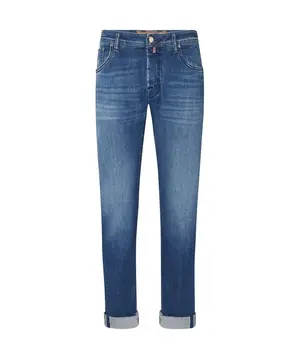 Jacob Cohen Button Detailed Jeans For Men