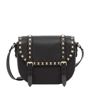 Valentino Garavani Rockstud Foldover Top Shoulder Bag