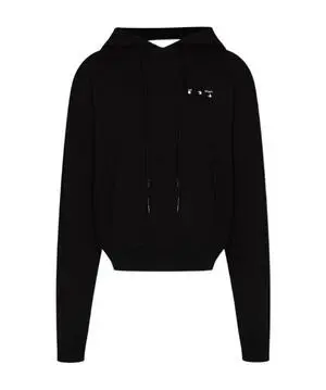 Off-White Caravaggio Print Hoodie - Black