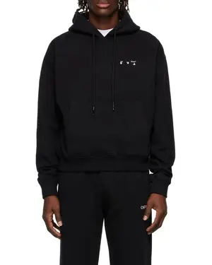 Off-White Caravaggio Print Hoodie - Black