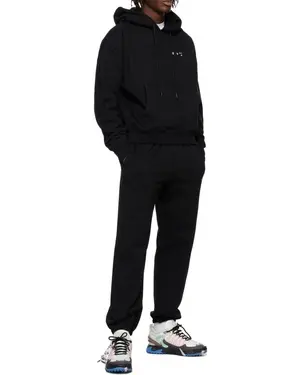 Off-White Caravaggio Print Hoodie - Black