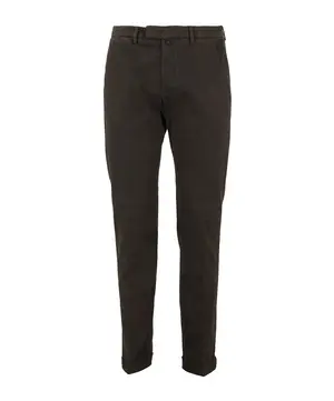 BRIGLIA 1949 Belt-loop Casual Pants