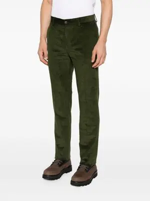 Etro Straight Leg Corduroy Trousers - Black