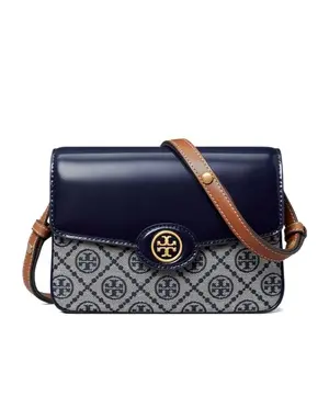 Tory Burch Robinson Monogram Shoulder Bag