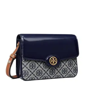 Tory Burch Robinson Monogram Shoulder Bag