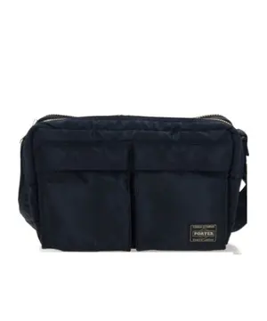 PORTER-YOSHIDA  CO Porter-yoshida & Co. Zipper Shoulder Bag - Black