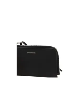 JIL SANDER Logo Printed Zipped Wallet