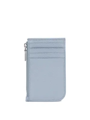 Alexander McQueen Logo Plaque Zipped Wallet